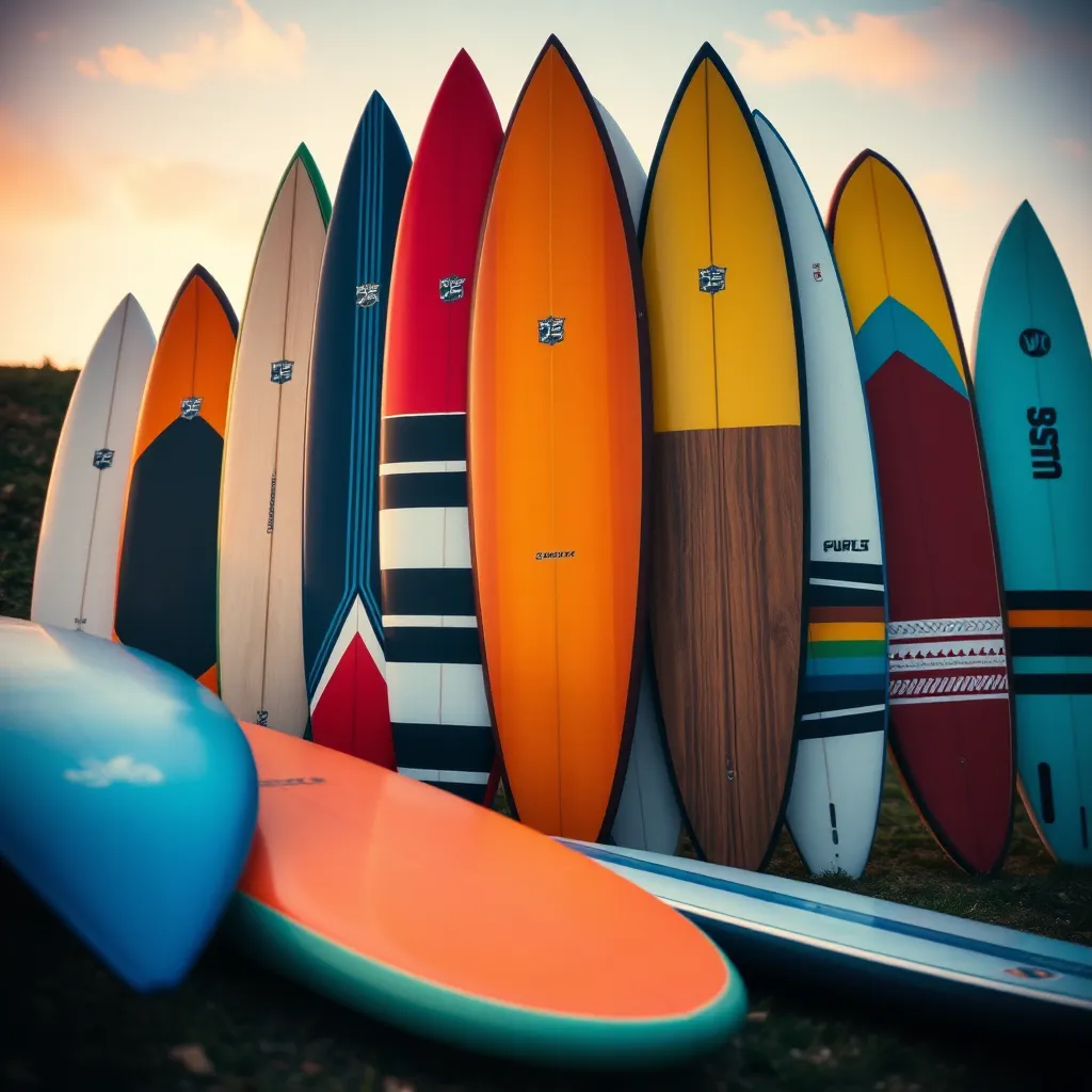 Surf Board Brands: A Comprehensive Exploration
