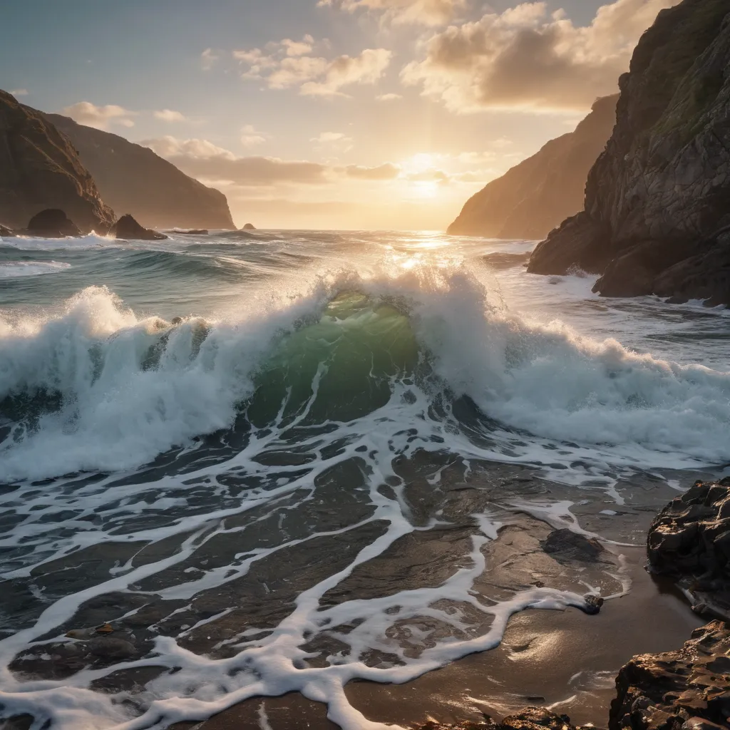 Exploring the Artistic Representation of Waves